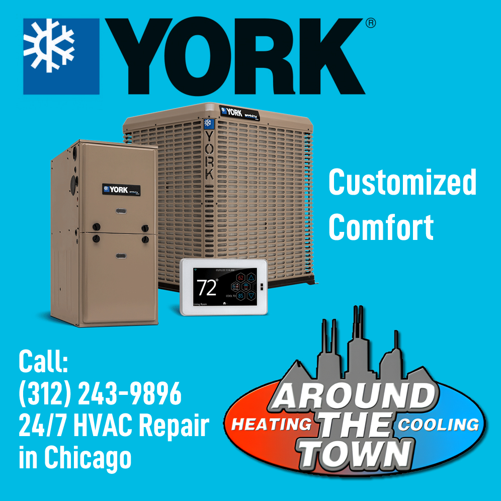 York Furnace & Central Air Conditioner Repair Chicago - Around the Town ...